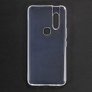 Shantime Infinix S5 Pro Case, Scratch Resistant Soft TPU Back Cover Shockproof Silicone Gel Rubber Bumper Anti-Fingerprints Full-Body Protective Case Cover for Infinix S5 Pro (Transparent)