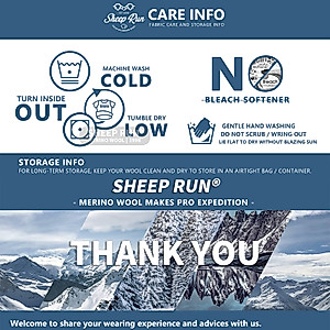 SHEEP RUN 100% Merino Wool Men's Wicking Breathable Base Layer Hiking Running Long Sleeve Shirt (Carmine, Medium)