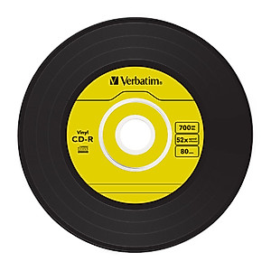 Verbatim 43426 52x Vinyl CD-R - Slim Case 10 Pack