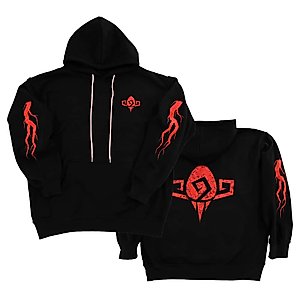 LSPWAFAEF Badboyhalo Eggpire Hoodie Merch Dream Team SMP MCYT Sweatshirt Men/Women Techno Cosplay Hooded (Black,Large)