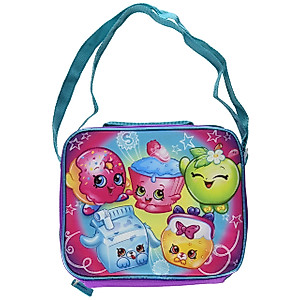 Shopkins Rainbow Rectangle Insulated Lunch Bag with Straps