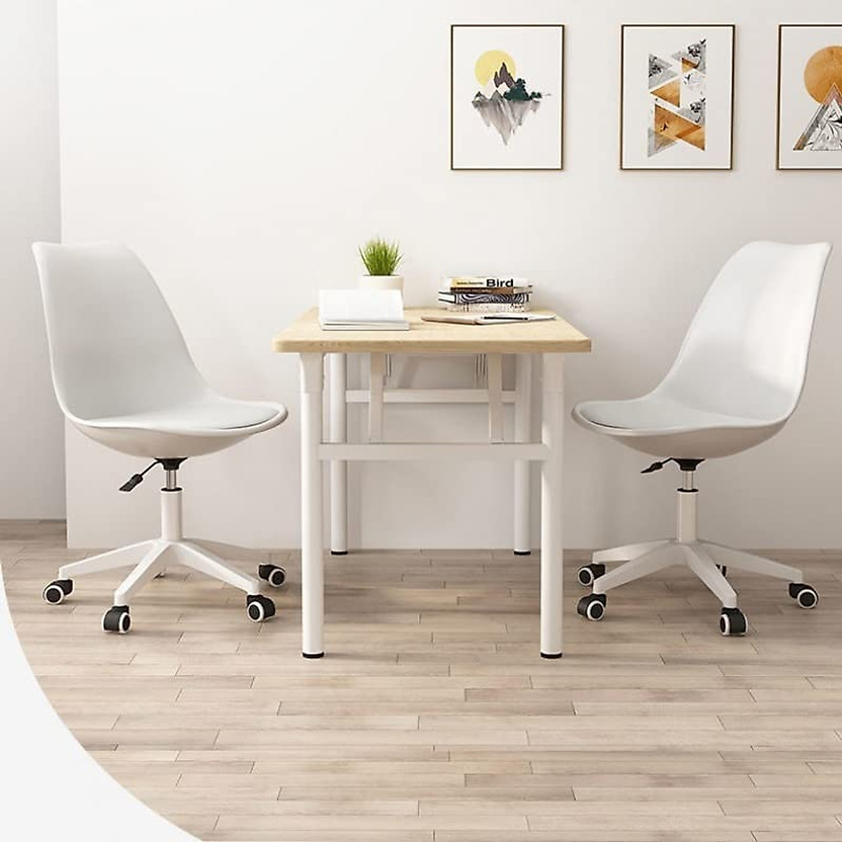 XBWEI Computer Chair Desk Backrest Simple Lifting Leisure Chair Reception Office Stool Comfortable Chair (Color : E, Size : 1)