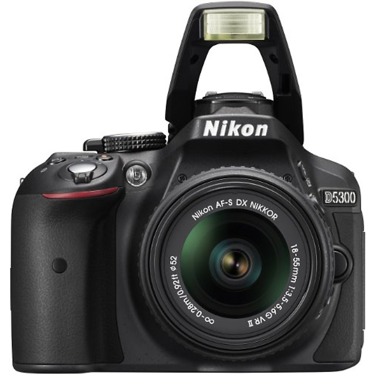 Nikon D5300 Digital SLR with 18-55mm VR II Compact Lens Kit - Black (24.2 MP) 3.2 inch LCD