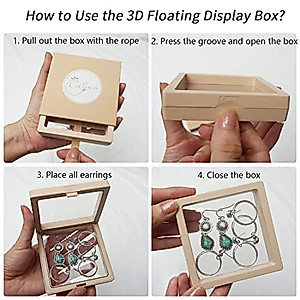 Colloca Turquoise Dangle Earrings for Women, 925 Sterling Silver Hook Western Teardrop Bohemian Earrings, Boho Drop Earrings, Gift Box included