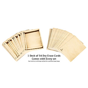 Forged Dice Co. Spellbook of Incantations (Mystical Dragon Skin Edition) Spellbook Card Holder & Pack of Dry Erase Cards with Velvet Storage Bag - Storage for D&D Spell Book Monster Magic Item Cards