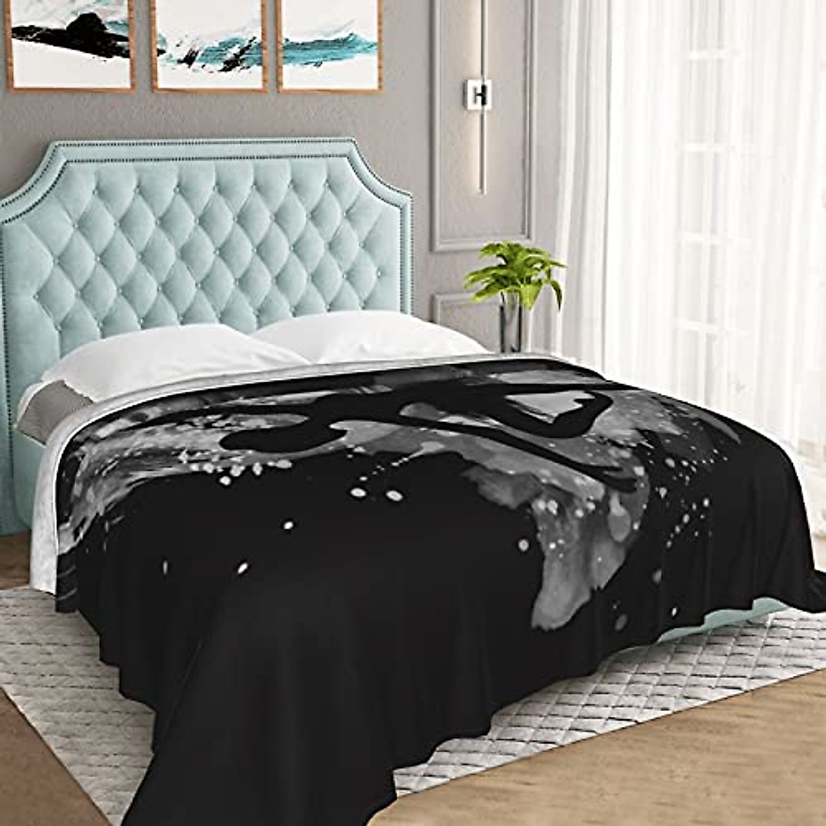 Ballet Beauty Dance Throw Blanket Warm Ultra-Soft Micro Fleece Blanket for Bed Couch Living Room