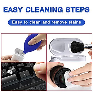 Cell Phone Cleaning Kit, Speaker Cleaner for iPhone, Charging Port Cleaning Tool, Electronic Cleaning kit, Compatible with Airpods Earbuds Camera USB C Lightning Port ipad (140PCS)