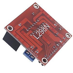 4 Pack L298N Motor Drive Controller Board DC Dual H-Bridge Robot Stepper Motor Control and Drives Module for Arduino Smart Car Power Compatible with Arduino UNO MEGA R3 Mega2560