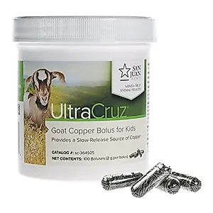 UltraCruz - sc-364925 Goat Copper Bolus Supplement for Kid Goats, 100 Count x 2 Grams