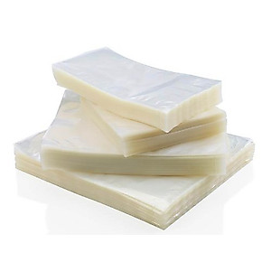 VacMaster 6 inch by 8 inch Heavy Duty 3 Mil Chamber Vacuum Sealer Bags - 1,000 Pre Cut Clear Chamber Machine Pouches Per Case, BPA Free, 30742