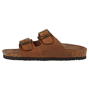 Northside Women's Raegan Cork Sandal, Toffee, 9