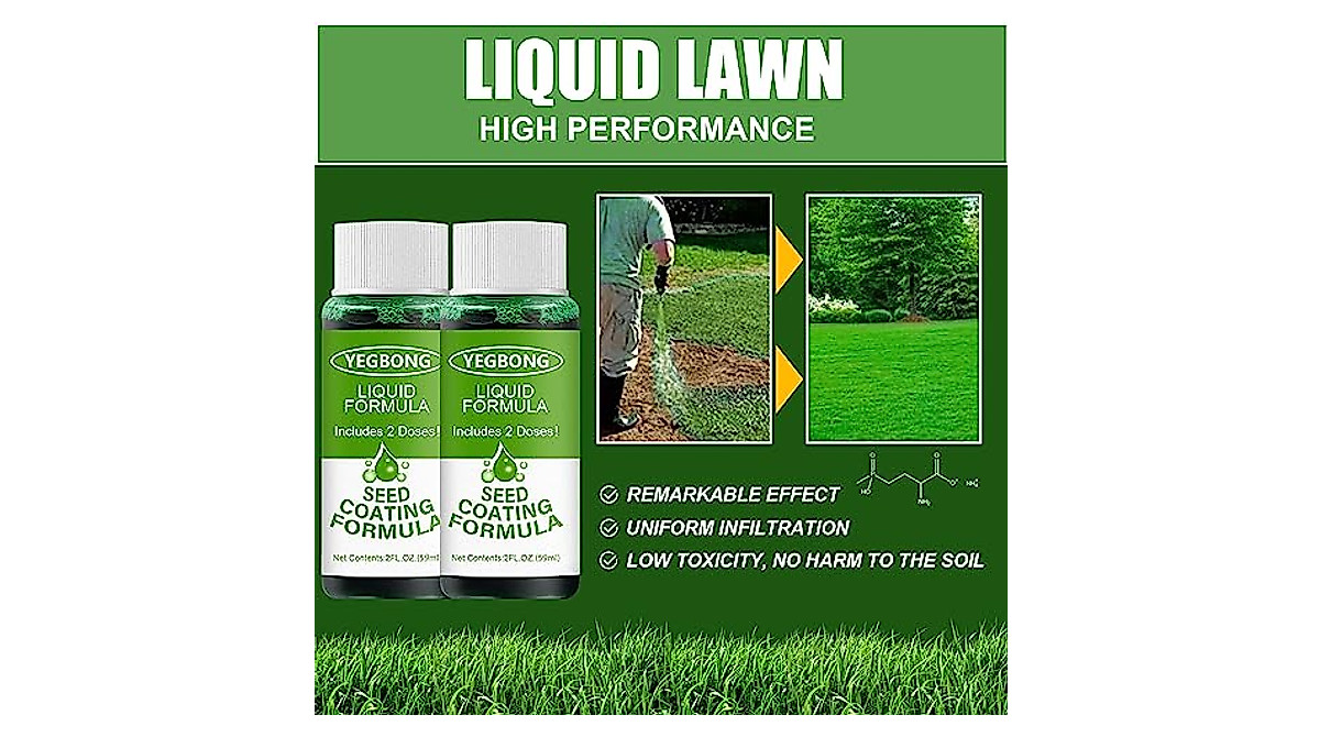 VLopsz 8 PCS Green Grass Lawn Spray - Revive Your Lawn