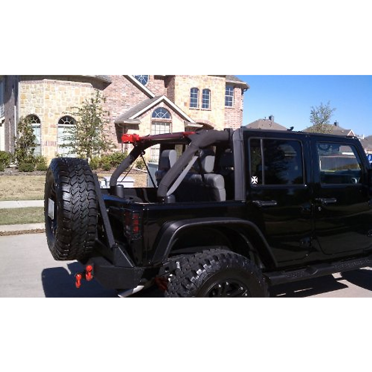 Dominion OffRoad 4-Door Jeep JK Wrangler 48" Hi-Lift Jack Mount kit (Please Carefully Read and Understand All Fitment Details in Description Below)