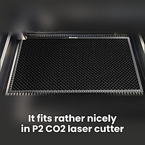 Dofiki Honeycomb Laser Bed for P2 CO2 Laser Cutter. Steel Honeycomb Cutting Bed Designed for P2