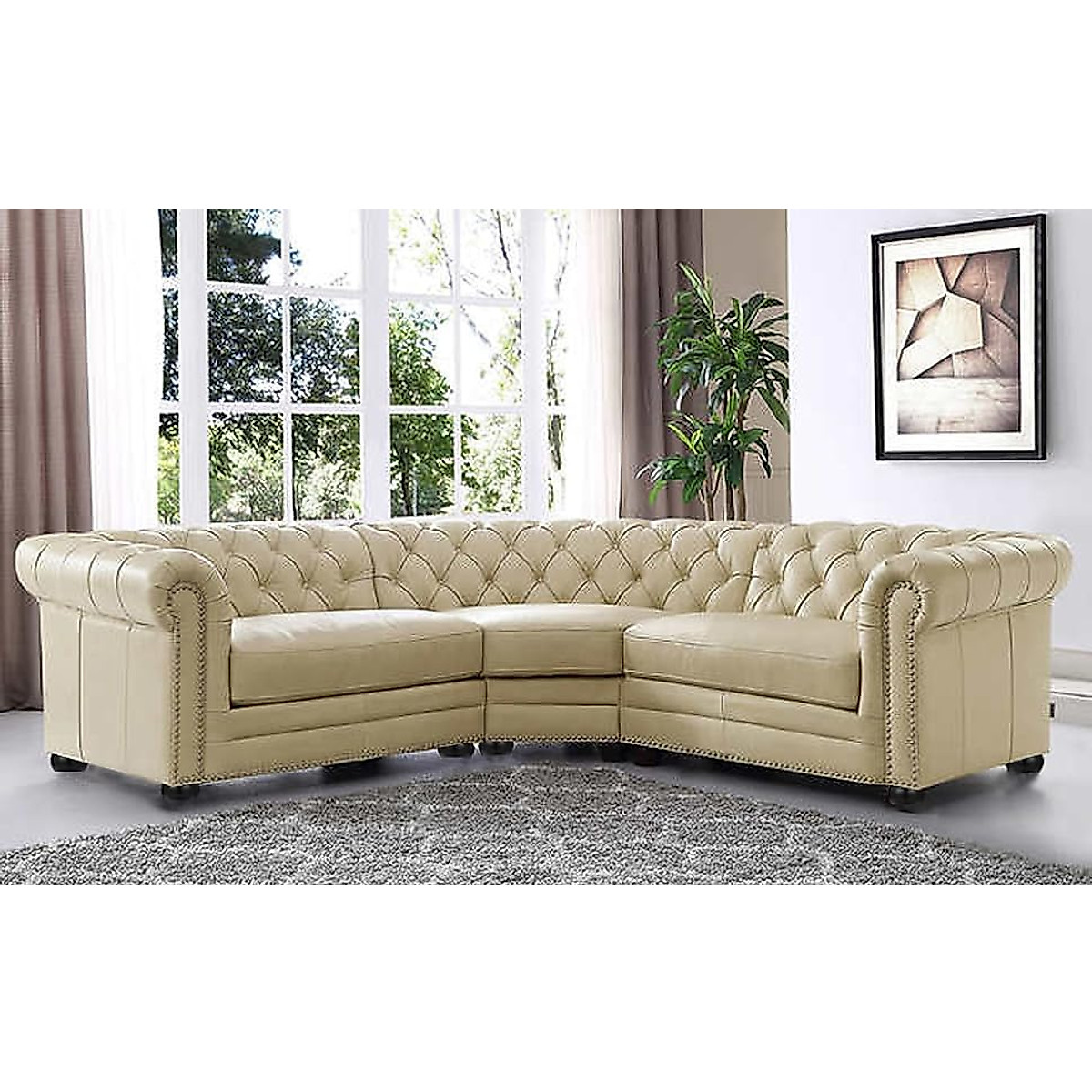 Mysummer 4PCS Round Furniture Bun Feet 2" Tall Replacement for Armchair Sofa Chair Loveseat Ottoman Dresser Legs (Black)