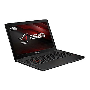 ASUS ROG GL552VW-DH74 15-Inch Gaming Laptop, Discrete GPU GeForce GTX 960M 4GB VRAM, 16GB DDR4, 1TB, 128GB SSD (ROG Metallic)