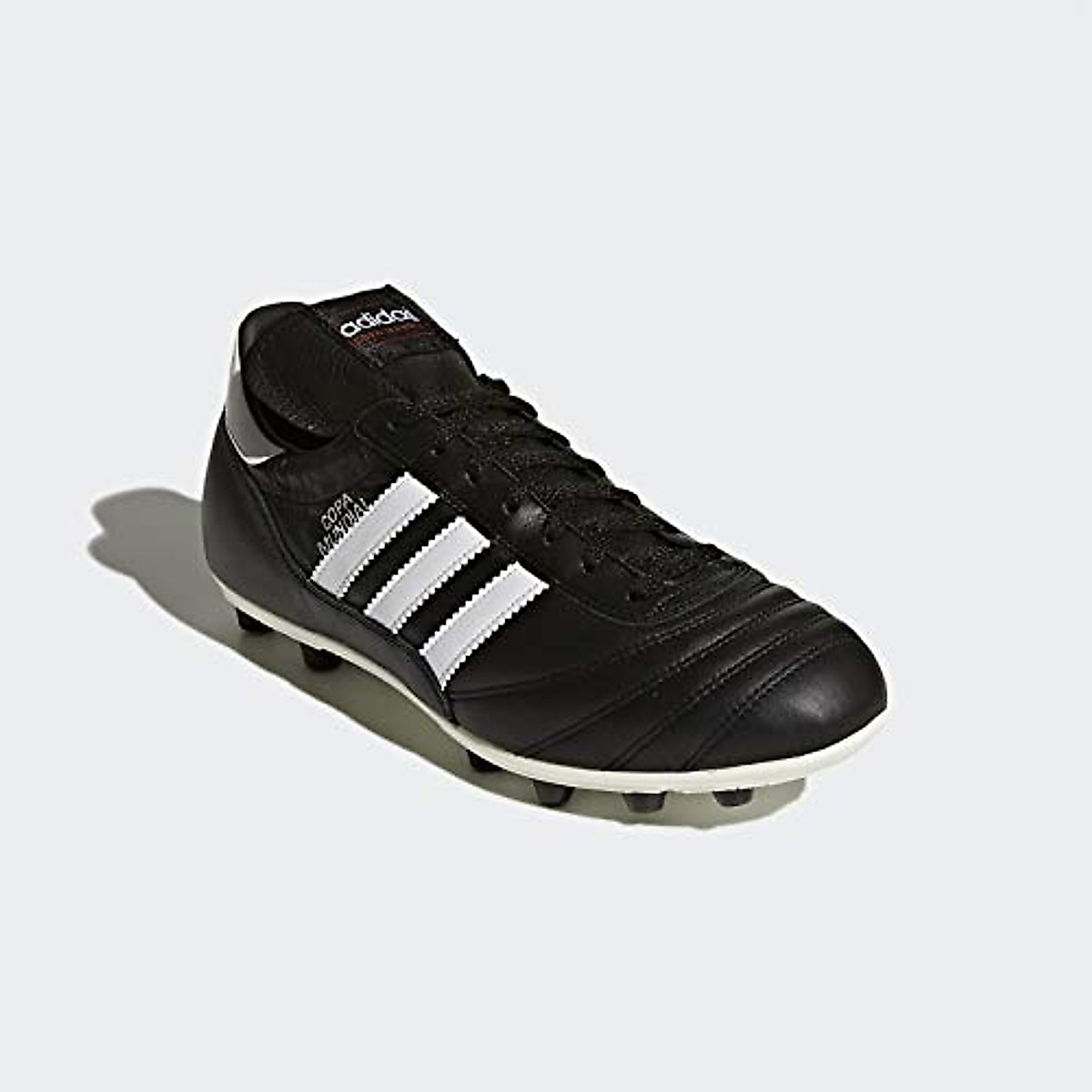 adidas mens Copa Mundial Soccer Shoe , Black/White/Black, 9.5 Women 8.5 Men US