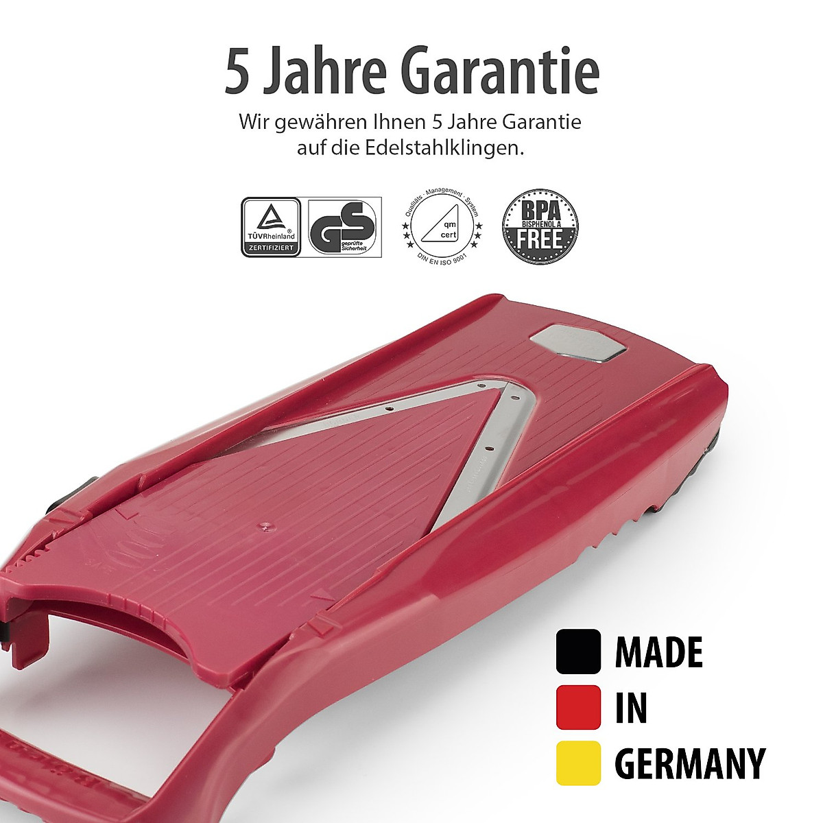 Swissmar Borner V Power Mandoline (Red)