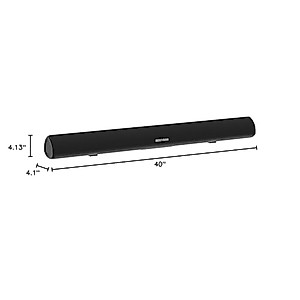 BESTISAN Sound Bar, 100Watt Soundbar for TV, Wired & Wireless Bluetooth 5.0 Sound Bar(40 Inch, 6 Drivers, Optical, HDMI-ARC)