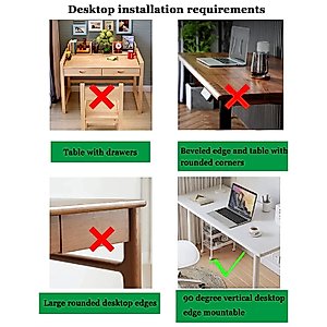 Desk Extender, Keyboard Platform Extender,Ergonomics Desk Extender Tray Clamp On Keyboard Drawer Table Mount Armrest Stand Computer Elbow Arm Support