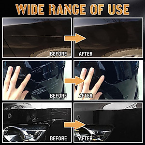 Black Touch Up Paint for Cars, Black Car Paint Scratch Repair, 2 in 1 Auto Touch up Paint Pen, Special-Purpose Car Touch Up Paint Universal Color Black 0.7 oz