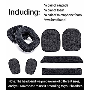 Velour Replacement Ear Pads for Astro A40 A50 GEN1 GEN2 Gaming Headset (Not Compatible with A40TR, A50 GEN3, A50 GEN4)