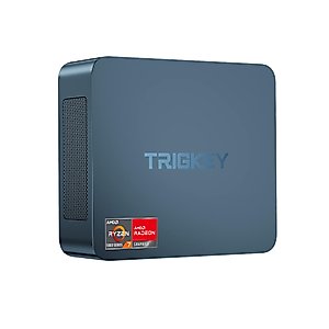 TRIGKEY Ryzen 7 Mini PC 8 Core 16 Thread Mini Computer OS Desktop PC 5700U（Up to 4.0GHz） 32G DDR4+500G NVME SSD 15W TPD Micro PC | 8Core 1900MHz HD Graphics | WiFi-6 | BT 5.2 | Type-C | OS