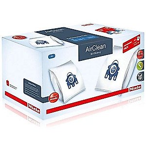 Miele Performance Pack 16 Type GN AirClean 3D Efficiency Genuine FilterBags + Genuine AH50 HEPA Filter + 4 Genuine Pre-Motor Protection Filters