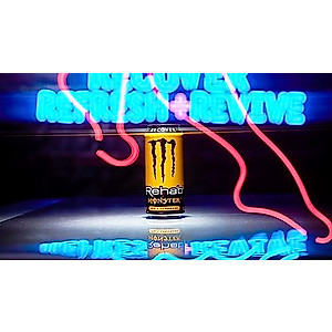 Monster Energy Rehab Tea + Lemonade + Energy, Energy Iced Tea, Energy Drink 15.5 Ounce (Pack of 15)