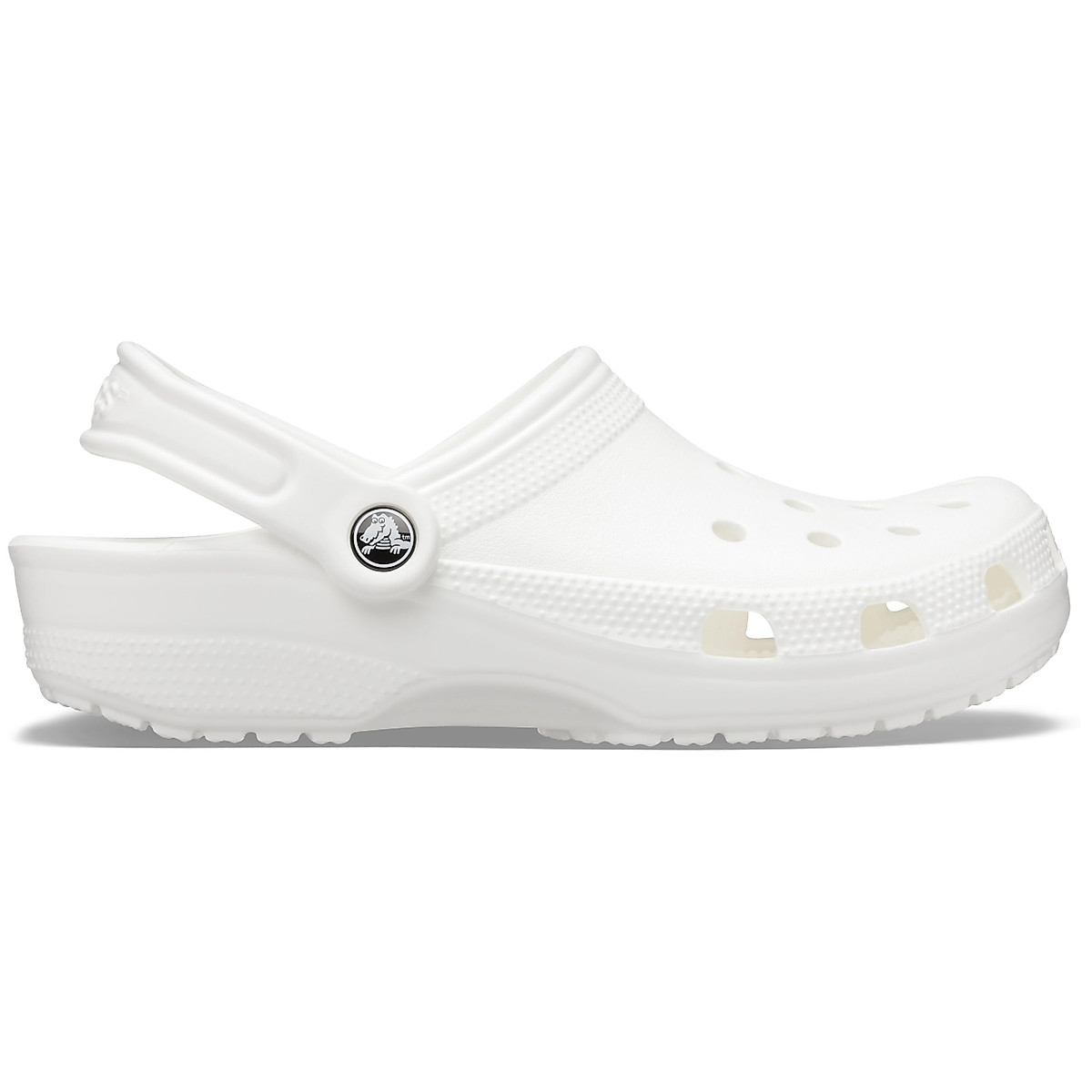 Crocs Unisex-Adult Classic Clogs (Best Sellers), White, 8 Men/10 Women