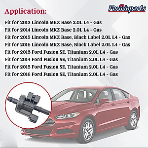 Vapor Canister Purge Valve 0280142519 CU5A-9G886-AA for Ford Fusion Lincoln MKZ 2.0L 2013-2016