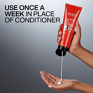 Redken Sulfate Free Frizz Dismiss Mask Intense Smoothing Treatment For Unruly Hair - Ultra Hydrating Smoothing Hair Mask