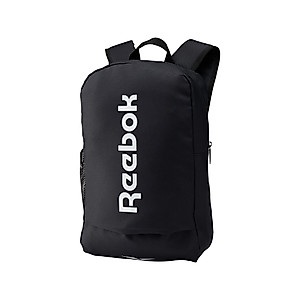 Reebok Backpack, Black/White, N SZ