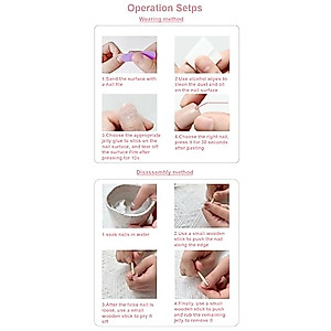 Fantasticlady Medium Coffin Press On Nails,Dark goth grily style with Tarot Design,Black undertone False Nails,Matte On Nails for Women and Girls