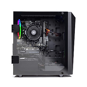 SkyTech Blaze II Gaming Computer PC Desktop – Ryzen 5 2600 6-Core 3.4 GHz, NVIDIA GeForce GTX 1660 Super 6G, 500G SSD, 16GB DDR4 3000MHz, RGB, AC WiFi, Windows 10 Home 64-bit