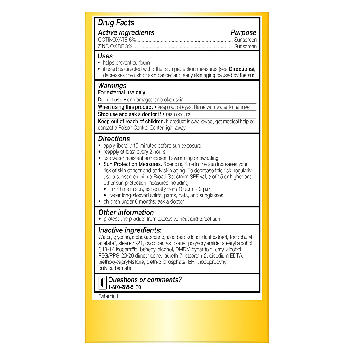 Face Moisturizer by Olay, Complete All Day Moisturizer With Sunscreen Broad Spectrum SPF 15 - Sensitive, 4 fl. Oz, 1 unit