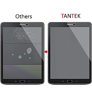 TANTEK [2-Pack Screen Protector for Samsung Galaxy Tab S3 / Galaxy Tab S2 9.7 Inch,Tempered Glass Film,Ultra Clear,Anti Scratch,Bubble Free,S Pen Compatible