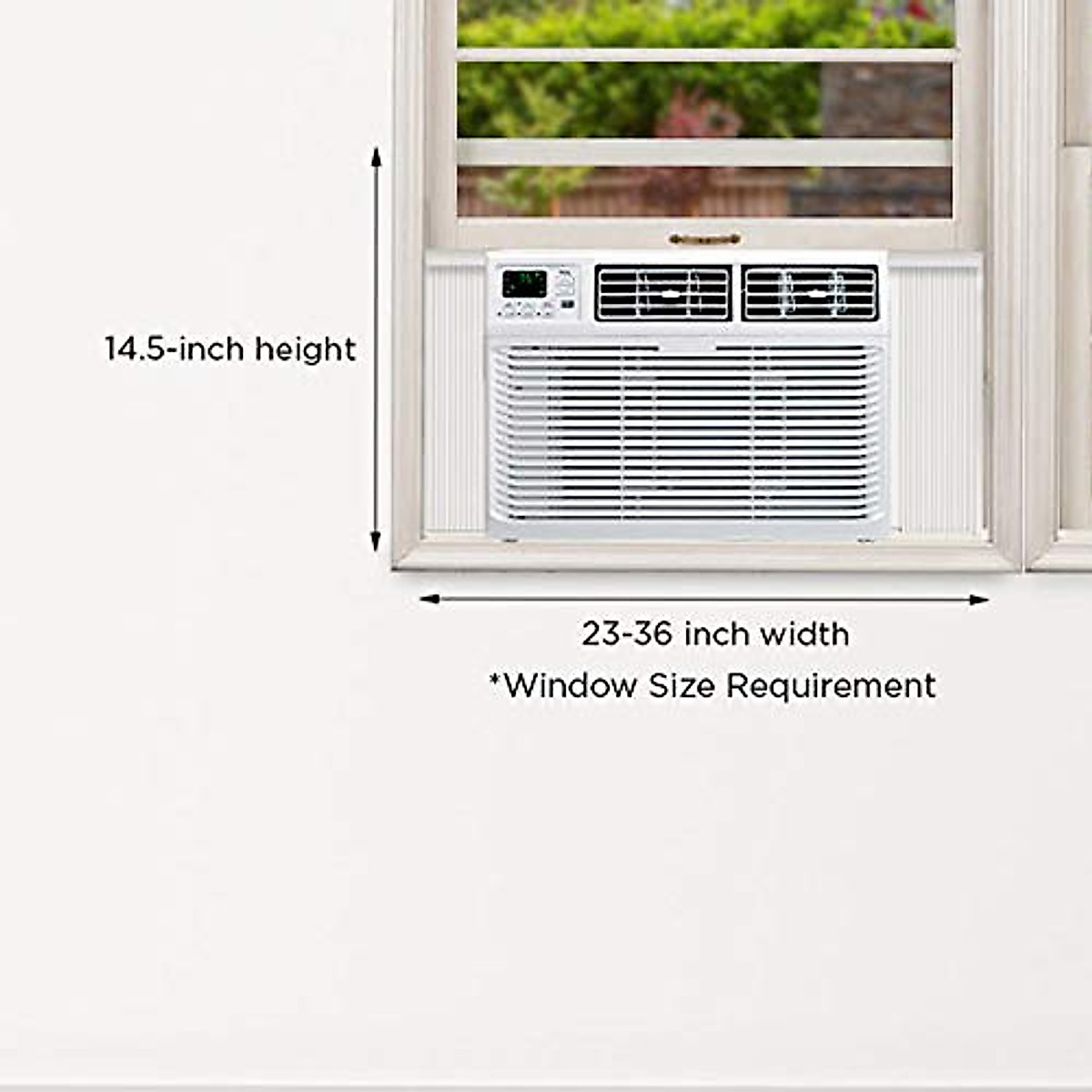 TCL 8W3ER1-A Home Series Window Air Conditioner, 8,000 BTU, White