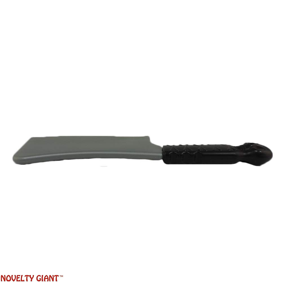 NOVELTY GIANT WWW.NOVELTYGIANT.COM Jumbo Plastic Butcher Knife Cleaver Prop Silver