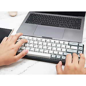 Akko 3068 Mini Mechanical Gaming Keyboard Bluetooth Wired Dual Mode Cherry MX Switch PBT Keycaps (Cherry MX Red)