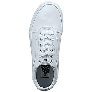 Vans Women's Ward Platform Sneaker, White Canvas White 0rg, 7.5