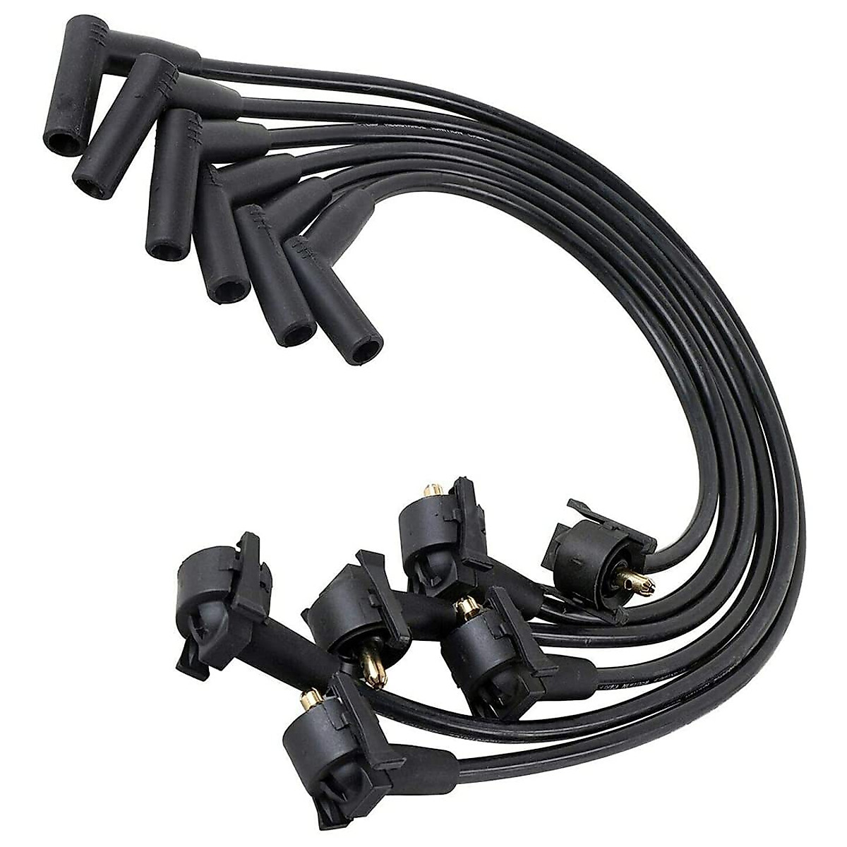 Anytek - Ignition Spark Plug Wires 8mm 6PC Set for 1998-2000 Ford Ranger, Mazda B3000 V6 3.0L