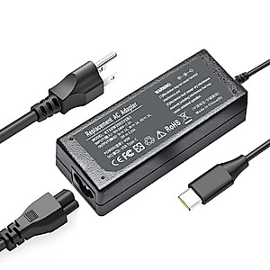 USB-C Docking Station Laptop Charger 45W for Dell Adapter XPS 13 9360 9365 9370 9333 9380 Inspiron 14 7437 Latitude 7390 2in1 7275 7370 5175 5285 5290-2in1 LA45NM150 04RYWW 0HDCY5 Type C (USBC)