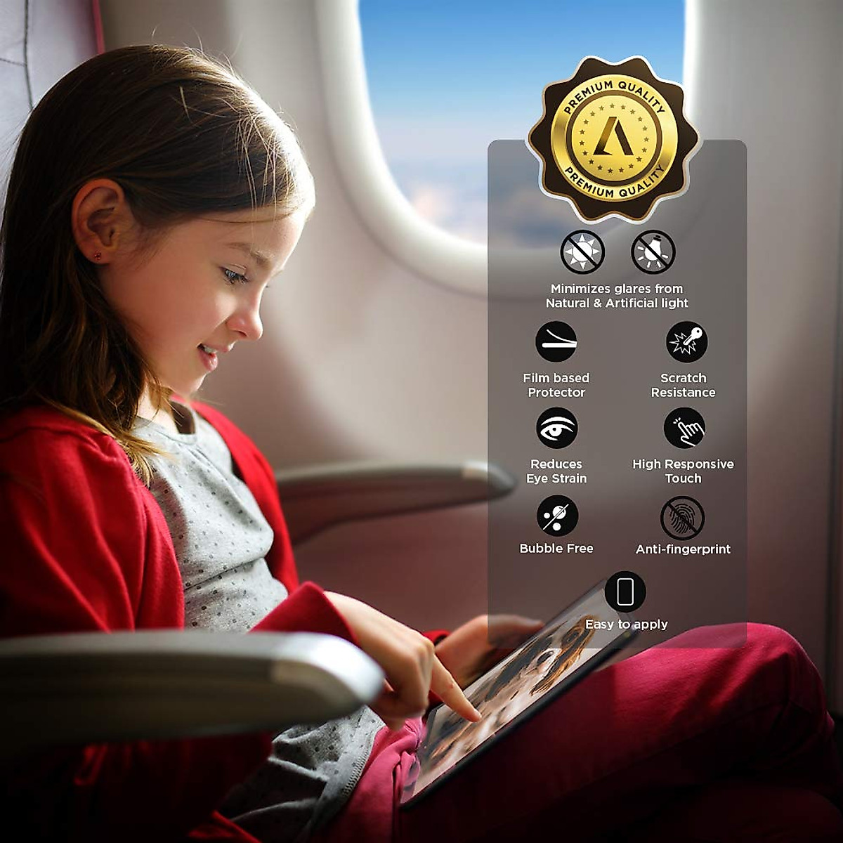 Artemis Shields Matte Screen Protector for Dell Latitude 7230 Rugged Extreme Tablet 12 inch 2 Pack