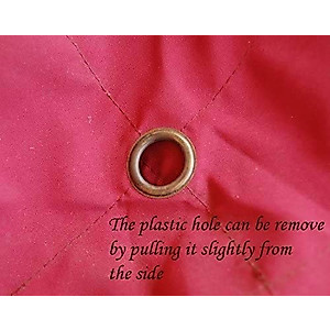 BELLRINO DECOR 7.5 ft 6 Ribs Replacement STRONG & THICK Patio Umbrella Canopy Cover (Canopy Only) - SAND