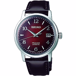 Seiko Presage Automatic Red Dial Men's Watch SRPE41J1