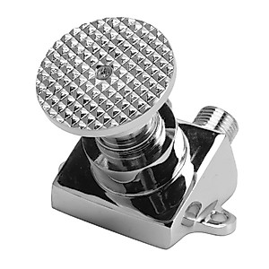 Floor Mount Pedal Valve for Faucet, Food Operated Water Valve with Dounble Water Outlet Water Saving Foot Pedal Water Tap Control Switch Valve for Public Places, Hands Free & Easy to Install