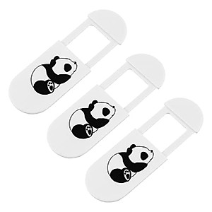 SOLUSTRE Computer Camera Computers Laptops 3PCS Plastic Webcam Privacy Cover Web Camera Cover Portable Webcam Decorative Patch for Laptop Phone Tablet (White) Computer Camera Computers Laptops