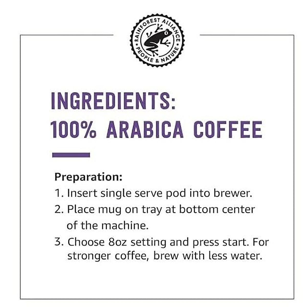 Amazon Brand - 100 Ct. Solimo Dark Roast Coffee Pods, Compatible with Keurig 2.0 K-Cup Brewers 100 Count(Pack of 1)