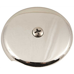 Proplus Bath Drain Face Plate, One Hole, Pack of 10-2489490